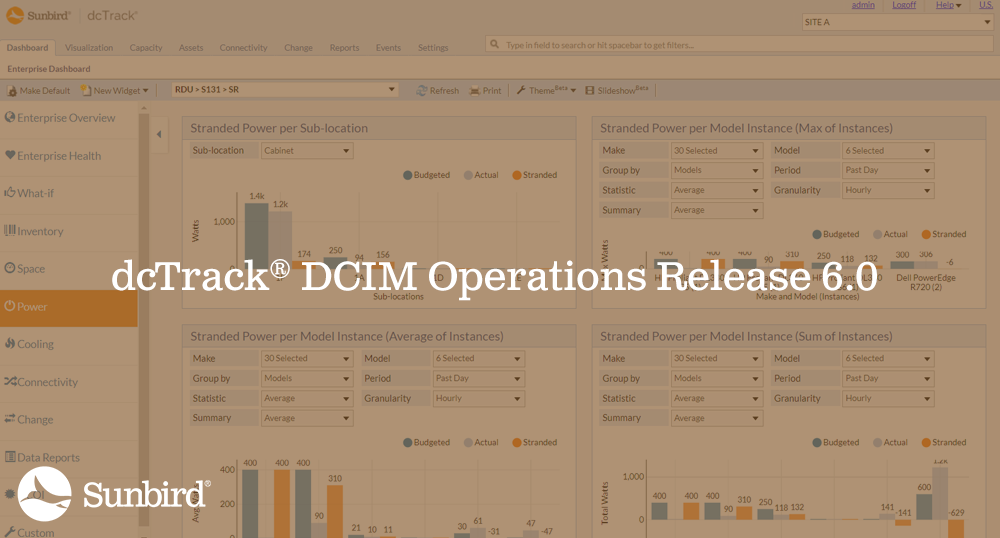 Introducing dcTrack® 6.0 | Sunbird DCIM